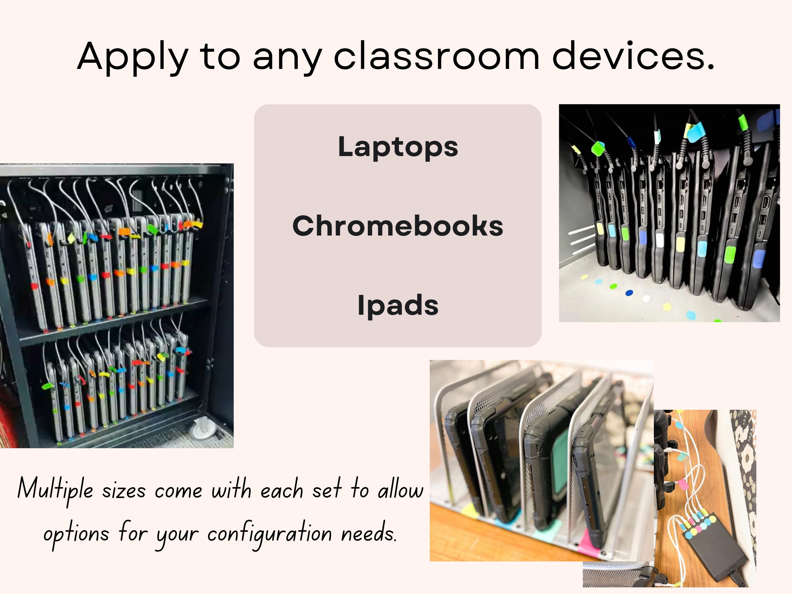 Classroom iPad Labels Elementary Classroom Laptop Organizer - Etsy