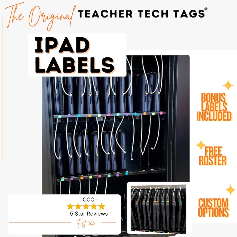 teachertechtags - Etsy