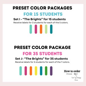 Classroom Laptop Label for Classroom Organization With Color Coded ...