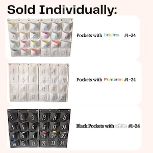 Classroom Chromebook Labels & Headphone Pocket Chart Bundle - Etsy