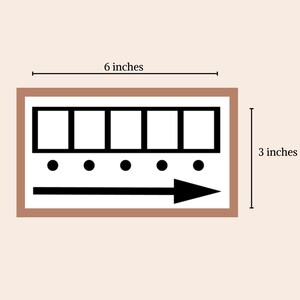 Science of Reading Mat Template Word Mapping Tool Sound Box Mat ...