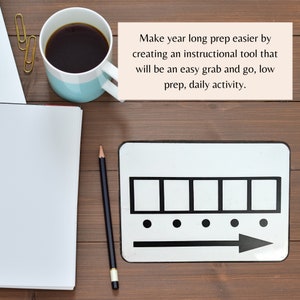 Science of Reading Mat Template Word Mapping Tool Sound Box Mat ...