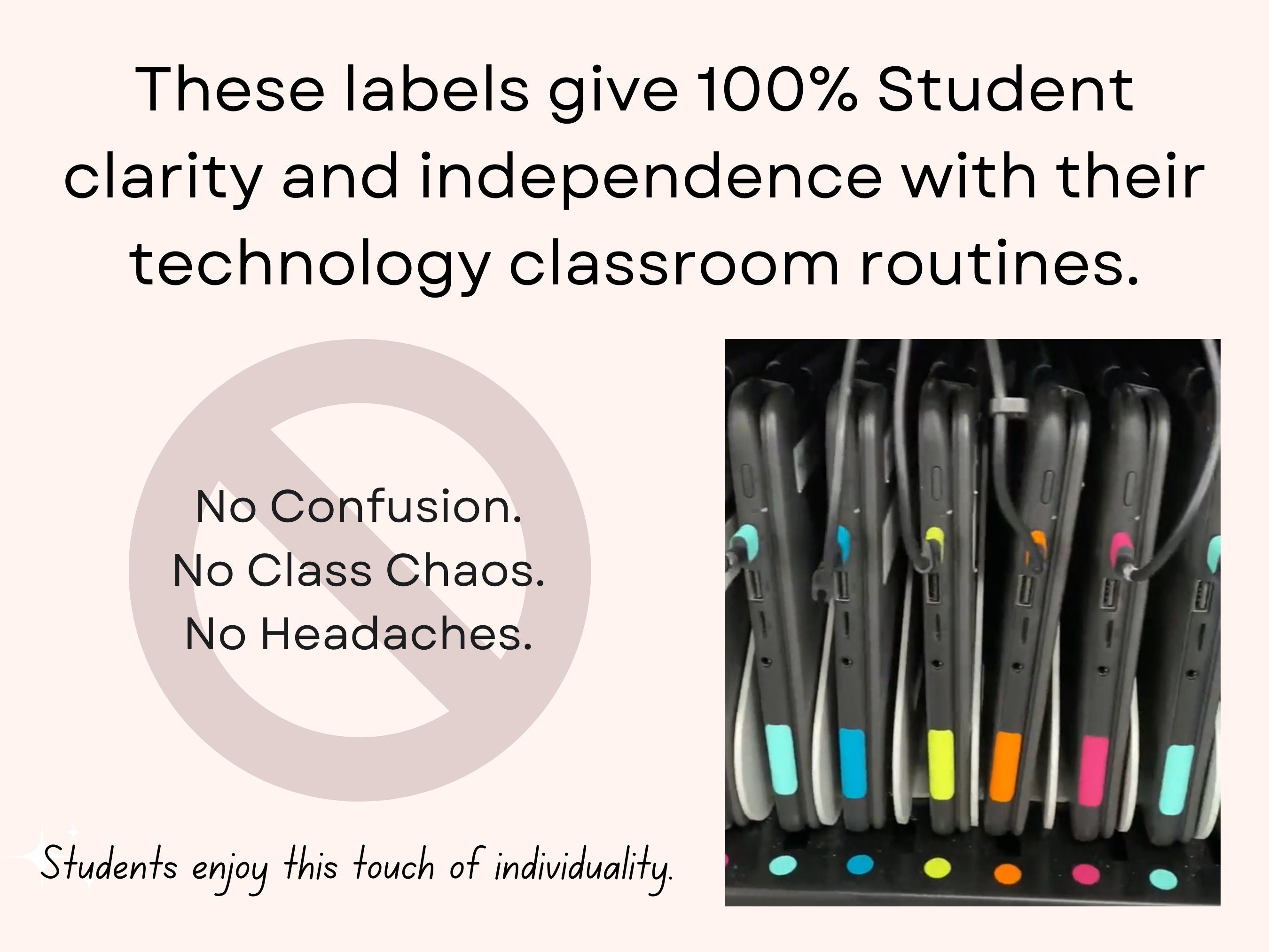 Classroom Ipad Labels Elementary Classroom Laptop Organizer - Etsy