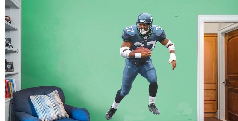 Authentic Fathead Life Size Wall Decal Shawn Alexander Seattle Seahawks ...