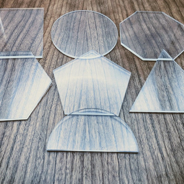 Clear Acrylic - Etsy