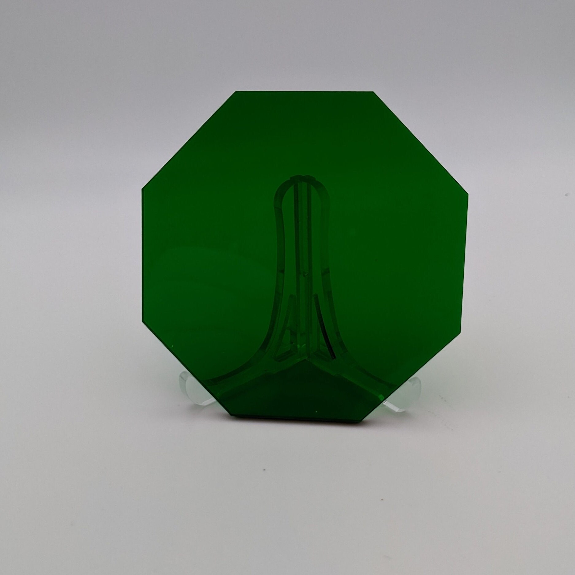 Transparent Green Acrylic Shapes for Crafts - Multiple Sizes - 1/8 ...