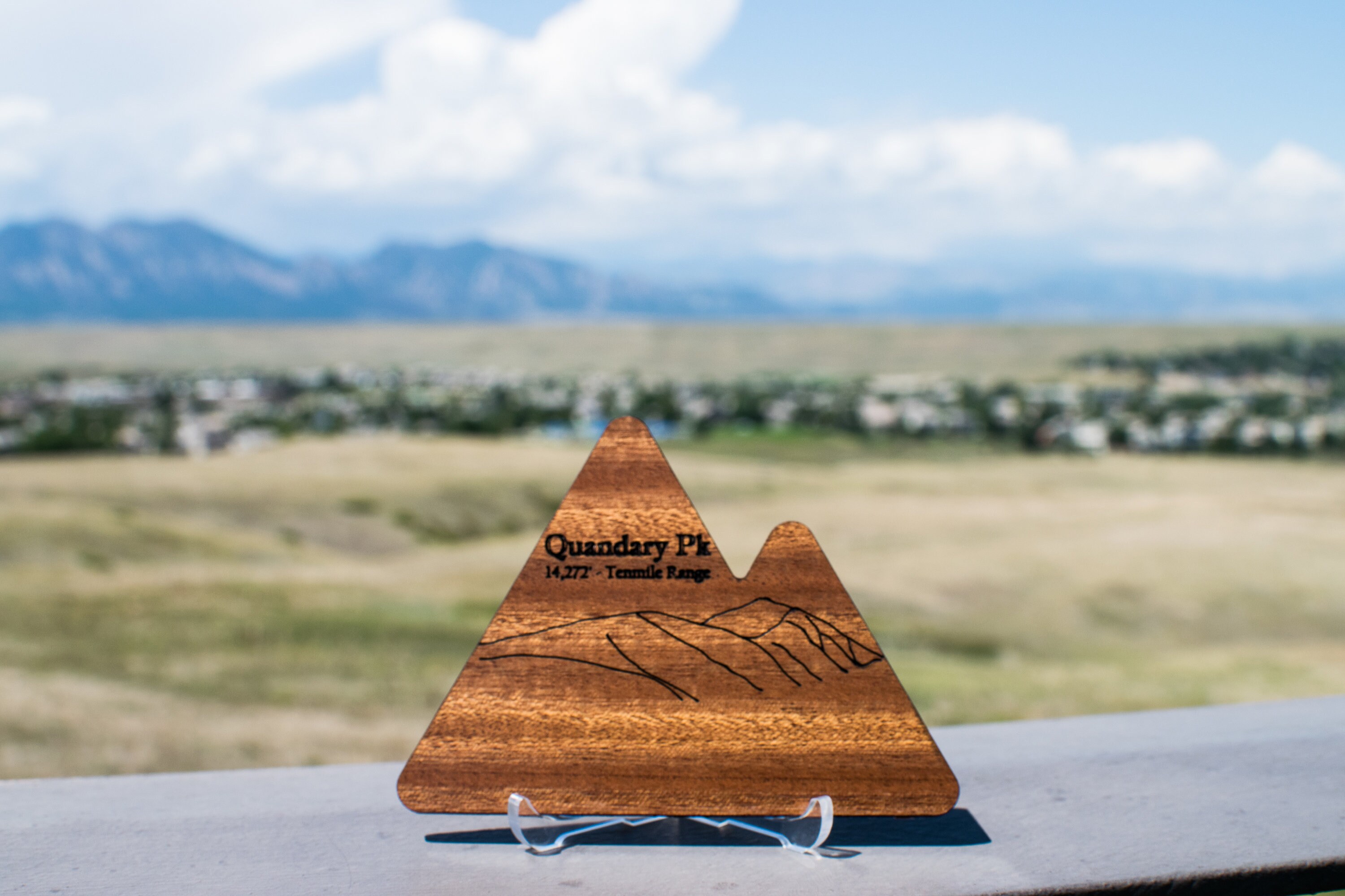 Personalized Mountain Summit Token- Colorado, California and Washington ...