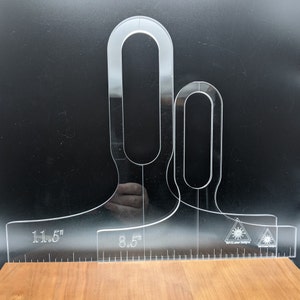 Acrylic Handle Router Templates for Charcuterie, Cheese and Cutting ...