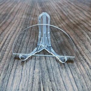 Clear Acrylic Shapes for Crafts - Multiple Sizes - 1/8" Thick - Laser ...