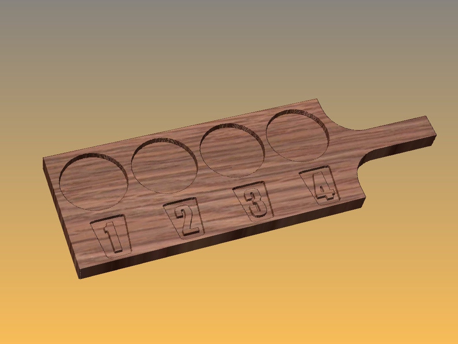 Beer Flight Router Templates Clear Acrylic Laser Cut - Etsy