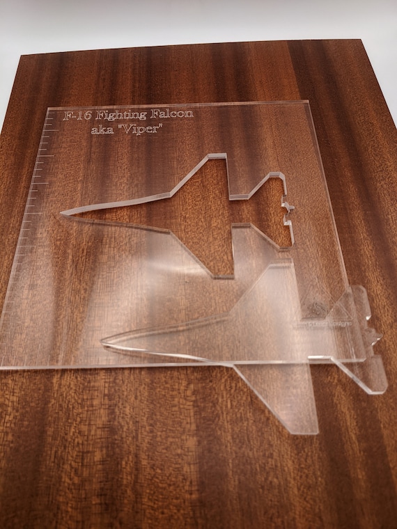 Acrylic Aircraft Router Templates FREE SHIPPING USAF - Etsy