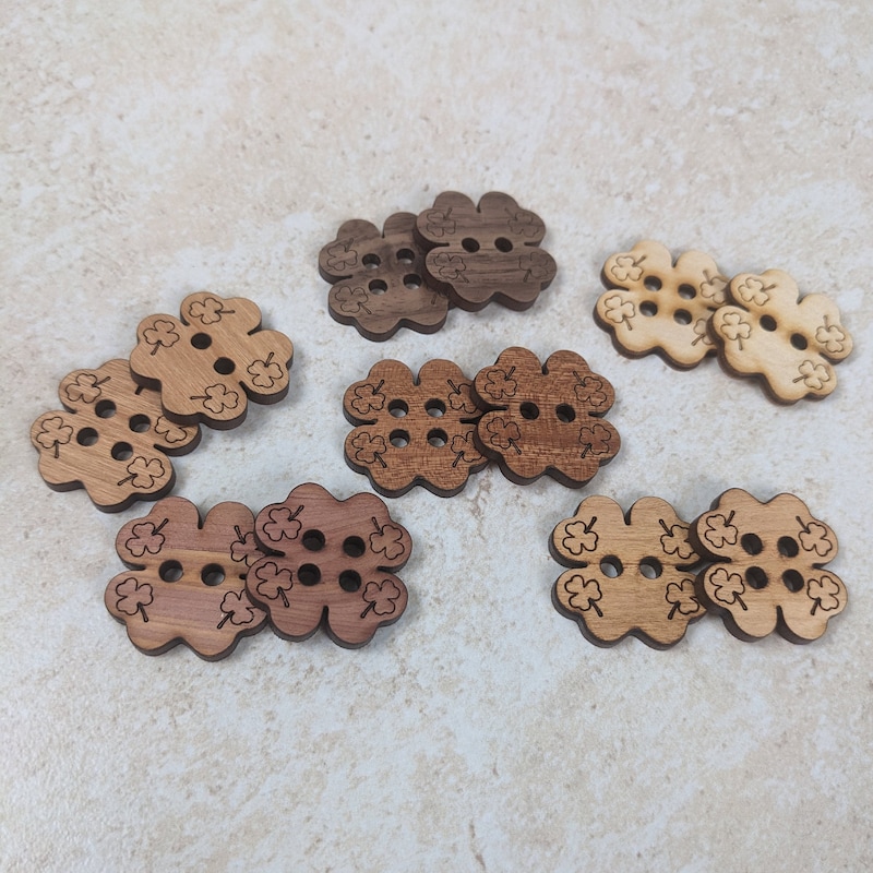 Laser Cut Button - Etsy
