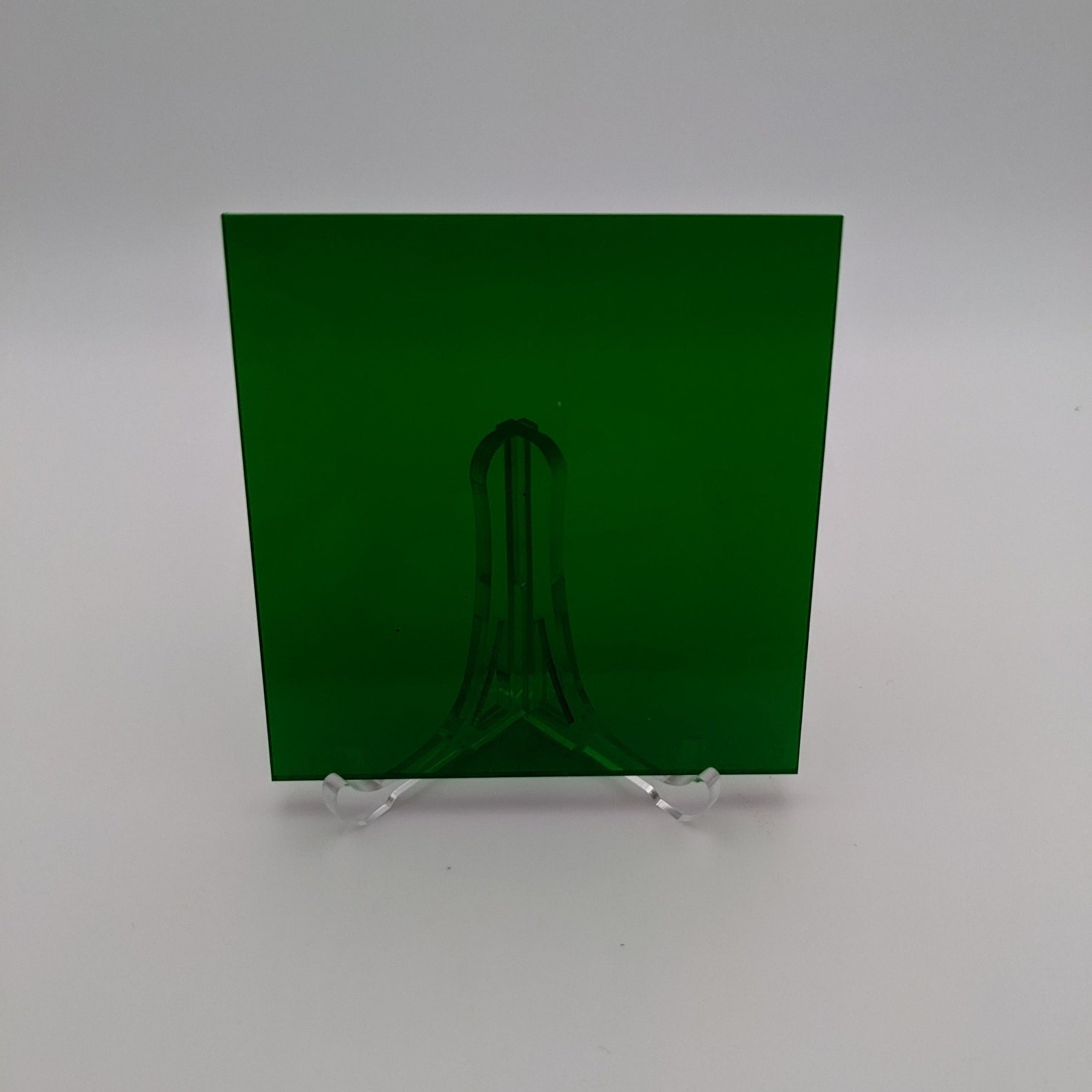 Transparent Green Acrylic Shapes for Crafts - Multiple Sizes - 1/8 ...