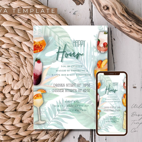 Happy Hour Shower - Etsy