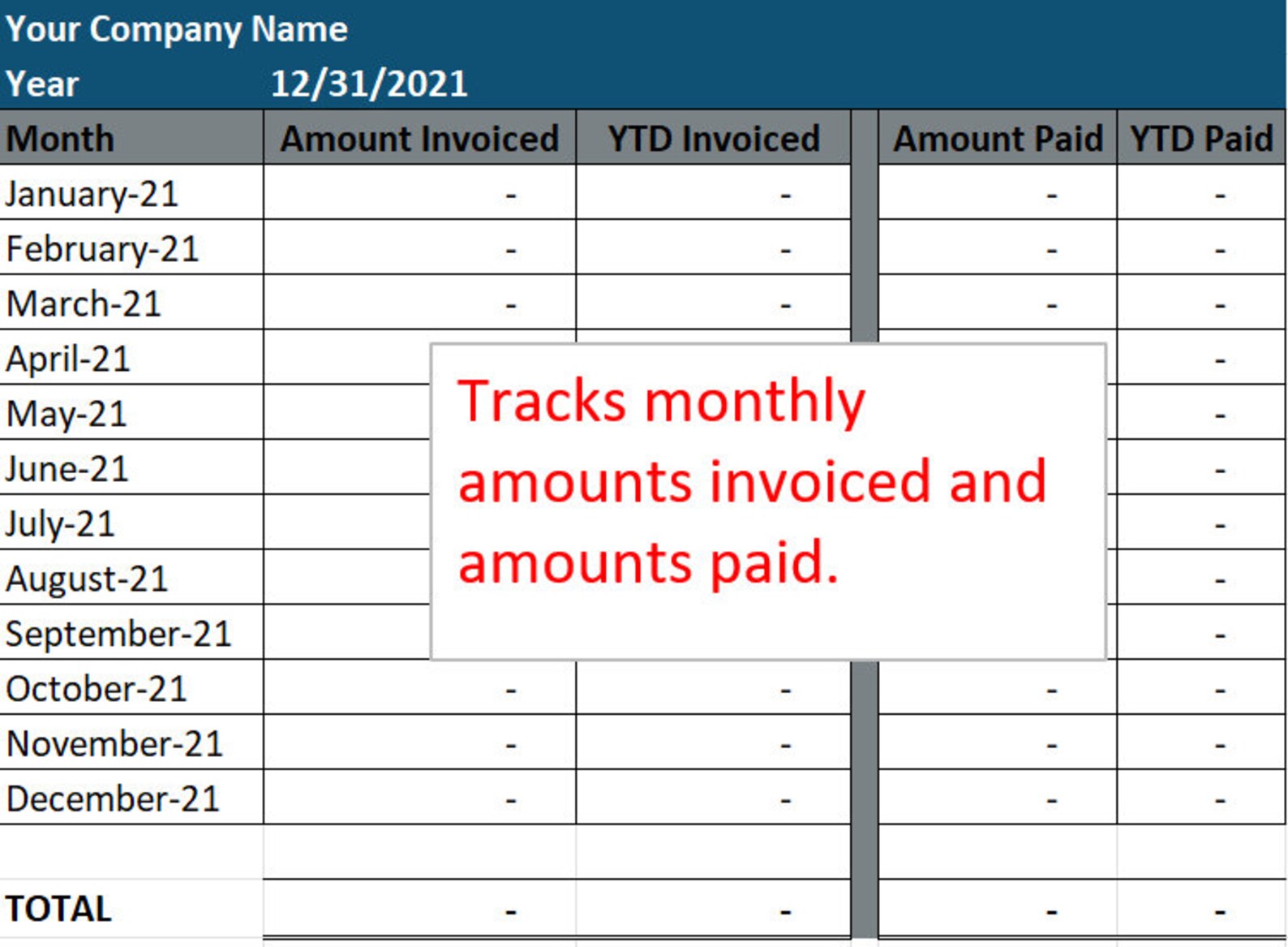 Accounts Payable Tracking Spreadsheet | Stay Organized and Streamline ...