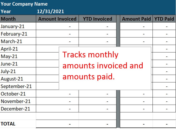 Accounts Receivable Tracking Spreadsheet | Streamline Invoicing and ...