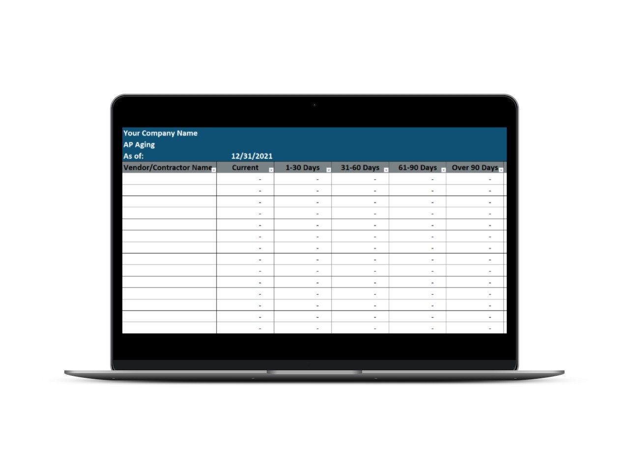 Accounts Payable Tracking Spreadsheet | Stay Organized and Streamline ... Accounts Payable Tracking Spreadsheet | Stay Organized and Streamline ...