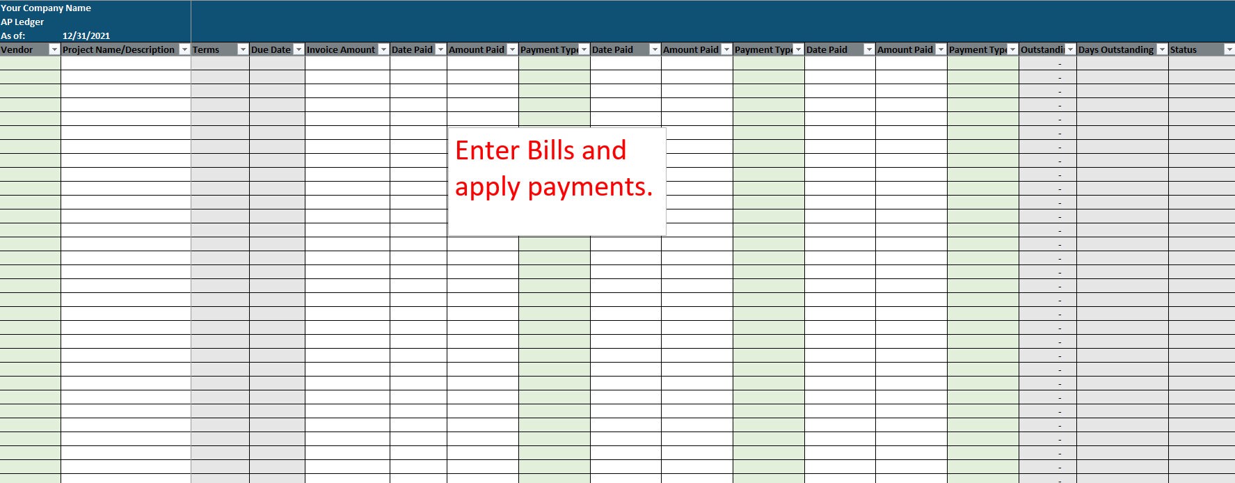 Accounts Receivable Tracking Spreadsheet | Streamline Invoicing and ...