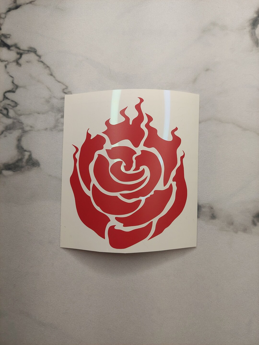 RWBY Car Decal Ruby - Etsy