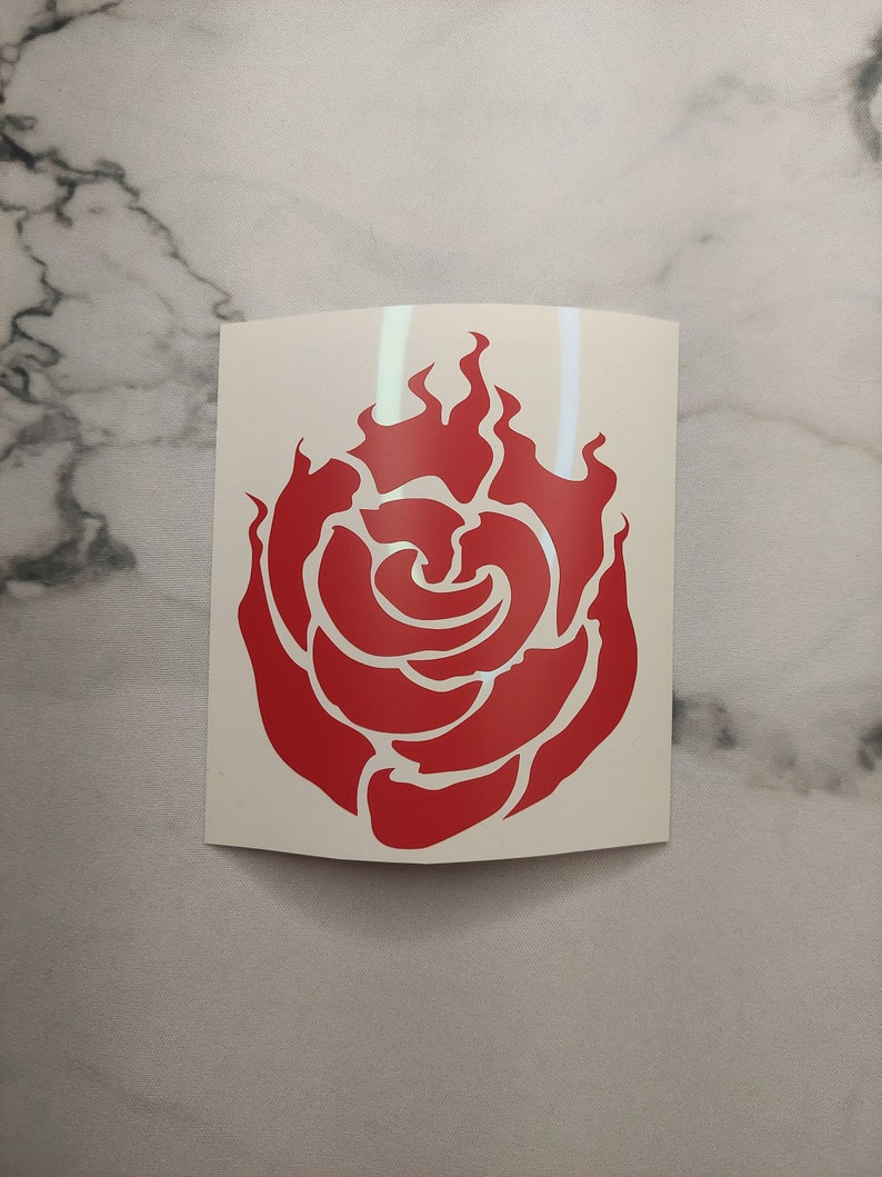 RWBY Car Decal Ruby - Etsy