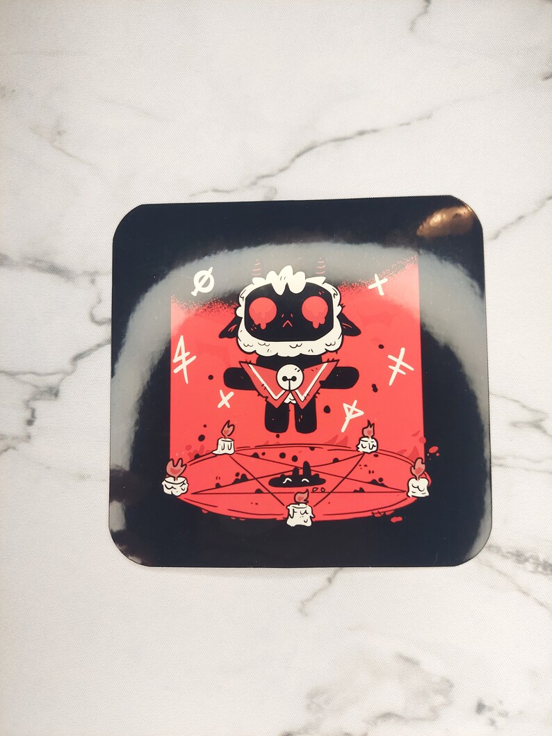 Cult of the Lamb Colored Sticker - Etsy Australia
