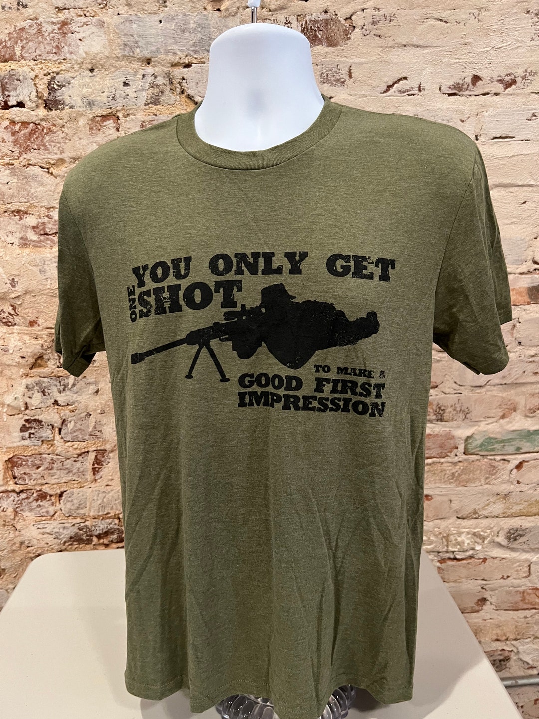 DEATH Spade-you Only Get One Shot at a Good First Impression T-shirt - Etsy