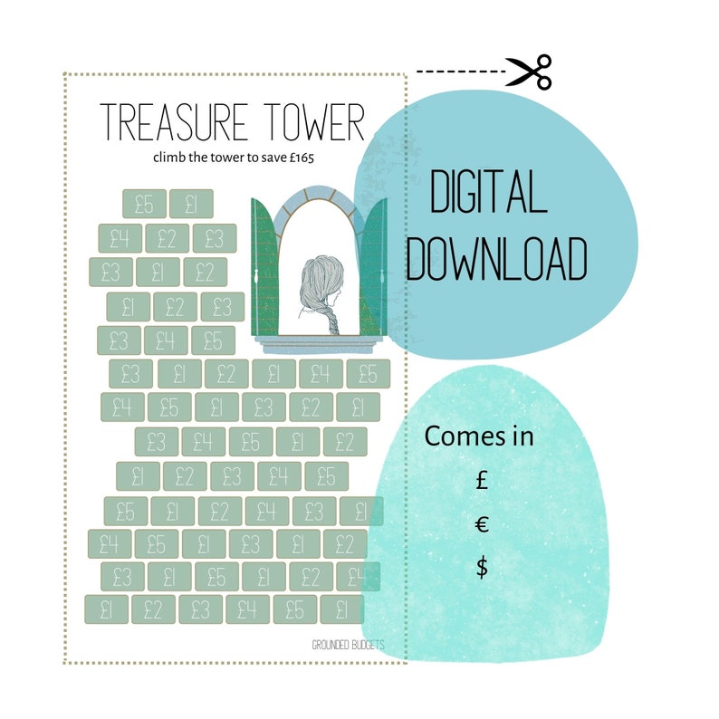 Downloadable Treasure Tower Challenge - Etsy