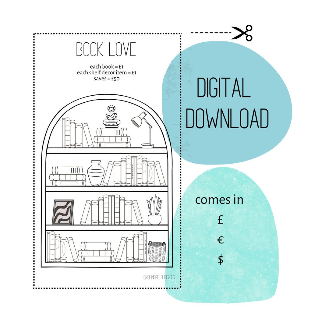 Downloadable Book Love Challenge - Etsy
