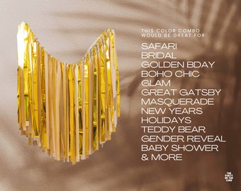 Ceiling Fringe Streamer Custom Garland - Etsy