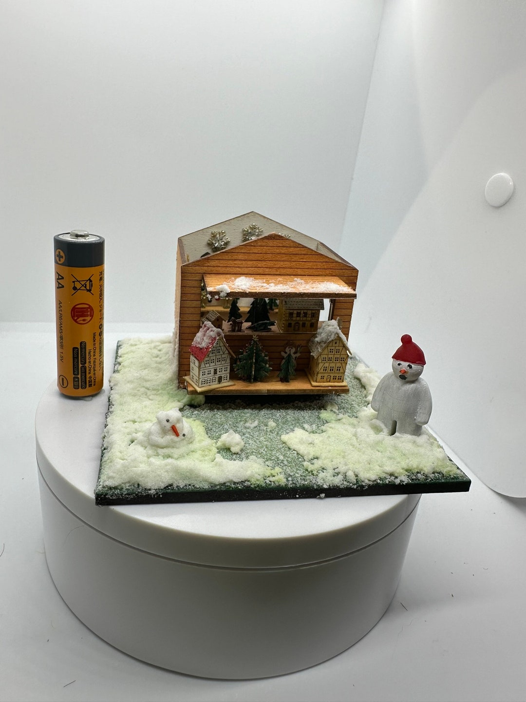 1:48 1/4 Quarter Scale Christmas Market Stall With Removable Roof - Etsy