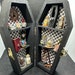 Halloween Coffin Display Shelves Miniature, Filled, Handmade Items and ...