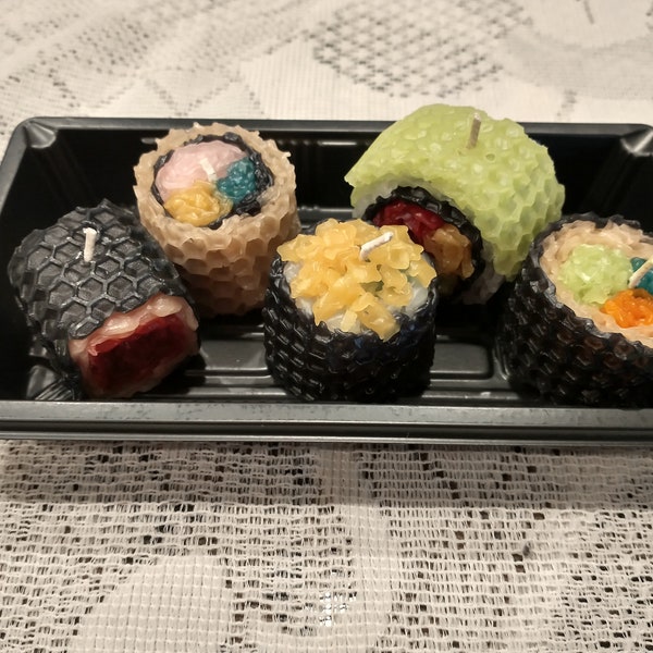 Sushi Candles - Etsy