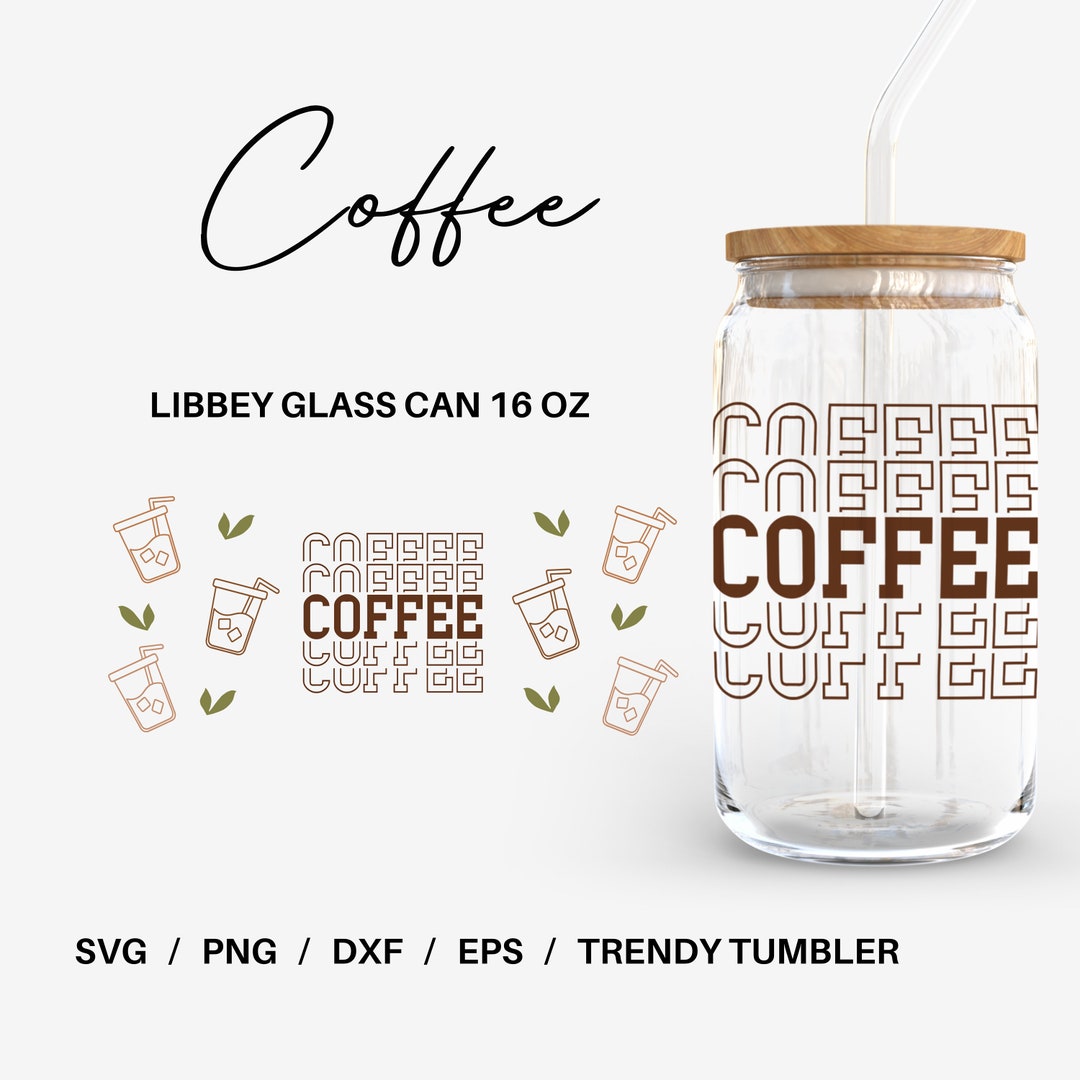 Coffee Glass Cup Svg Ice Coffee Cup Png Glassware Svg Coke Glass Can ...