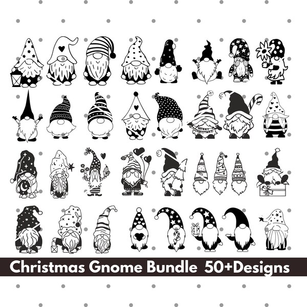 Cute Christmas Dwarf Gnomes Coloring Book 6 Pages - Etsy Canada
