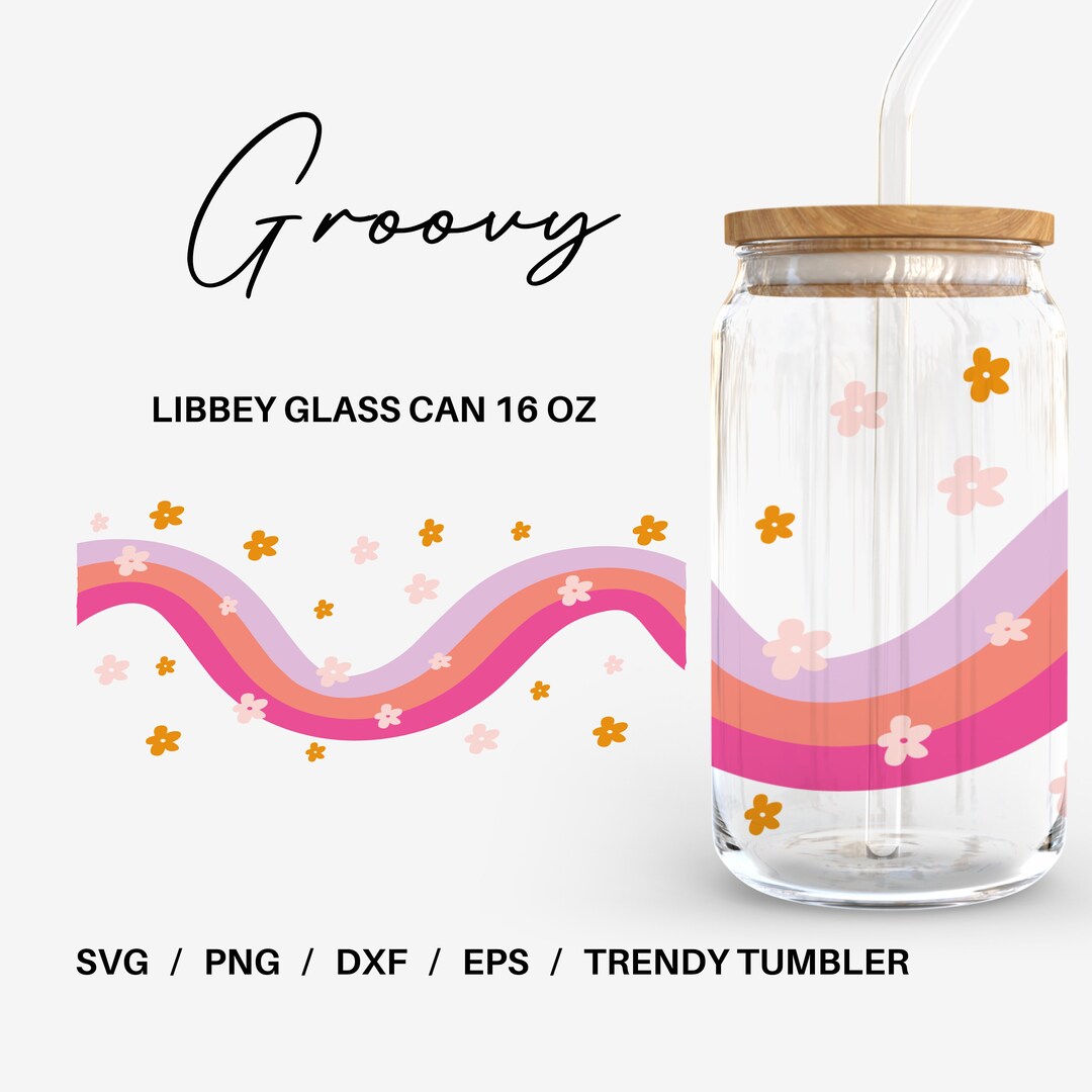 Groovy Glass Cup Svg Ice Coffee Cup Png Glassware Svg Coke Glass Can ...