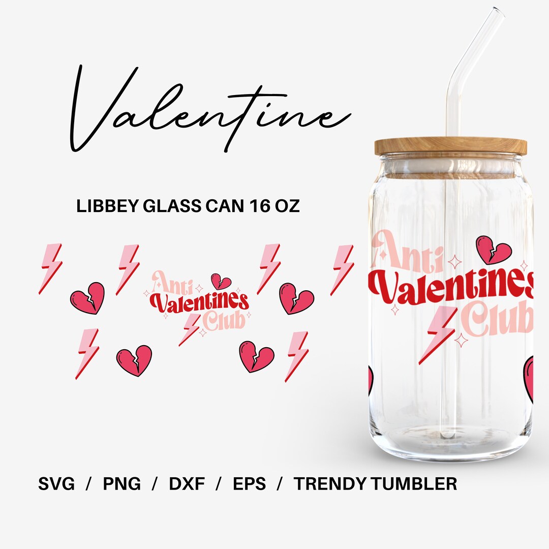 Valentine Glass Cup Svg Ice Coffee Cup Png Glassware Svg Coke Glass Can ...