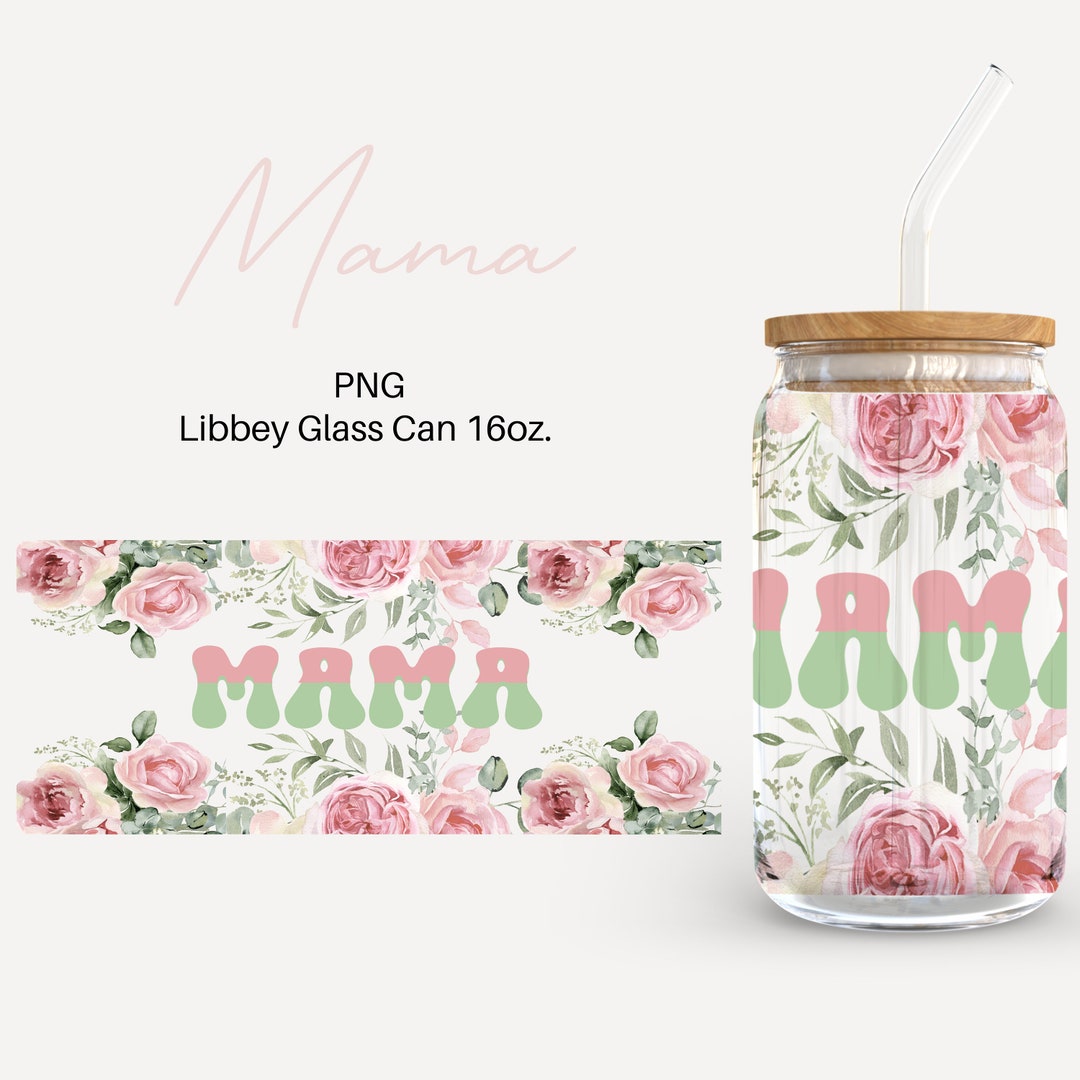 Mama Glass Cup Svg Ice Coffee Cup Png Glassware Svg Coke Glass Can Milk ...