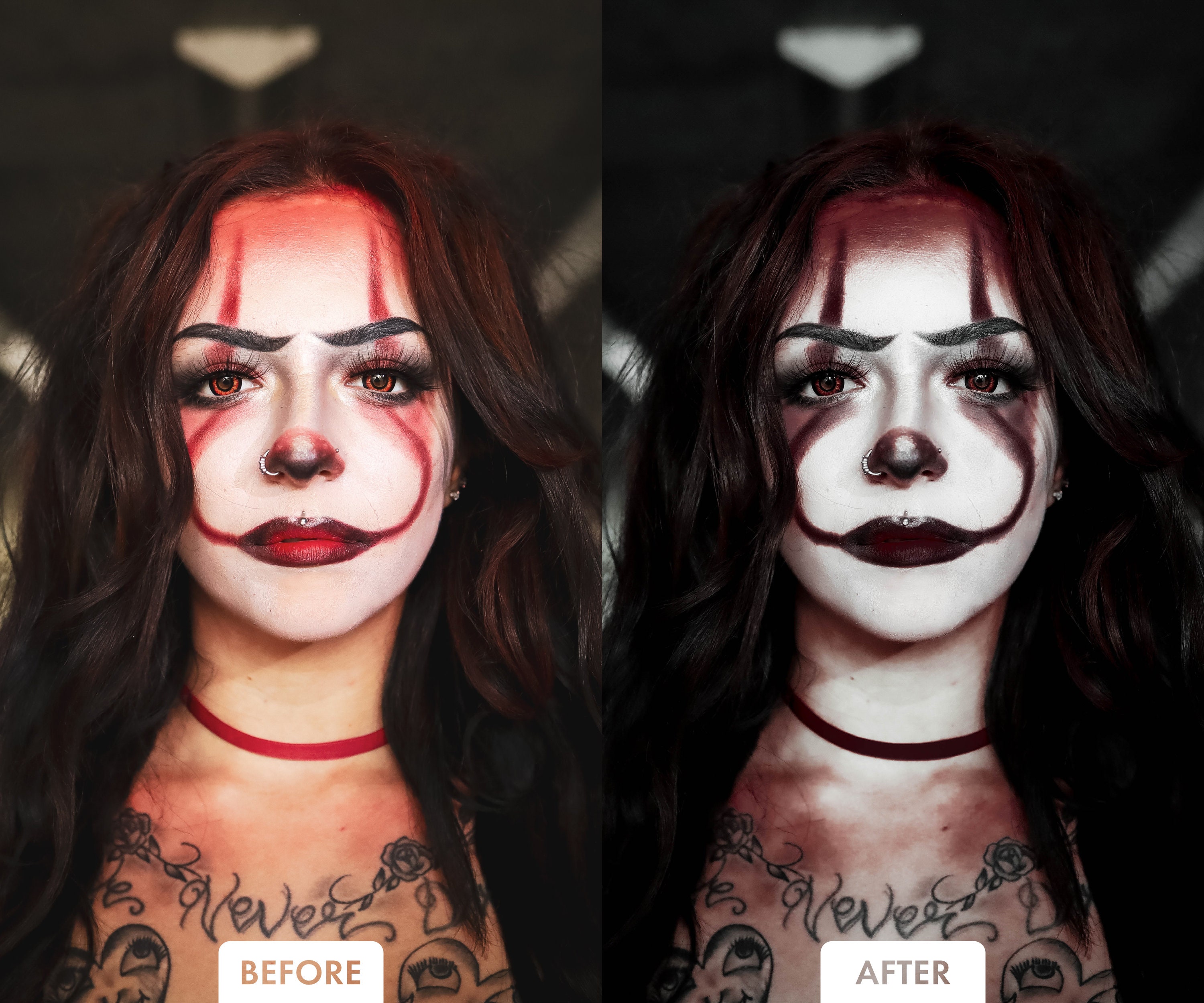 Halloween Lightroom Preset "cold Blood" for Mobile & Desktop, Single ...