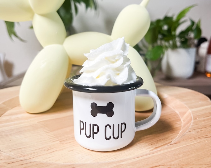 Puppuccino Mug| Mini Pup Cup |dog Gift | Dog Birthday | Puppy Birthday ...