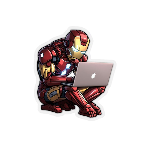 Iron Man Computer Stickers