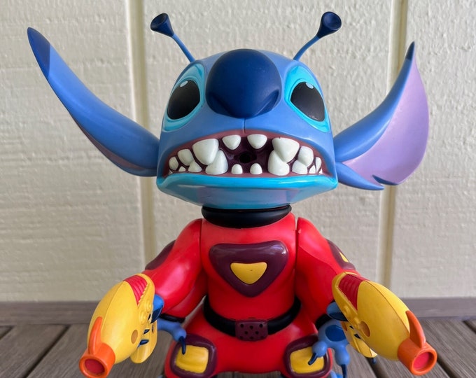 Stitch From Lilo and Stitch Cartoon Talking Action Figure Disney Hasbro ...