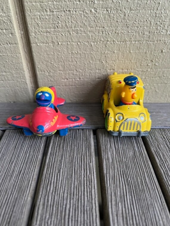 Sesame Street Die Cast Cars 8 Grover Bert Oscar Big Bird - Etsy