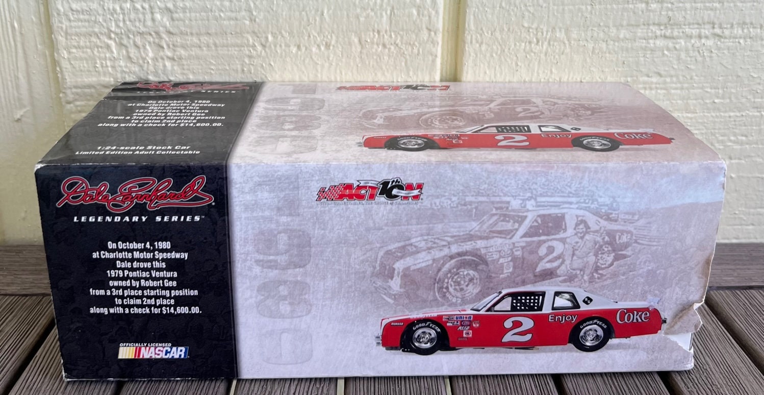 Dale Earnhardt Action NASCAR Legendary Series 2 Coke 1980 Ventura 1:24 ...