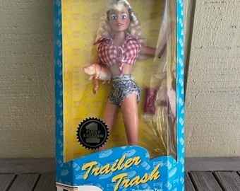 Trailer Trash Barbie Doll - Etsy