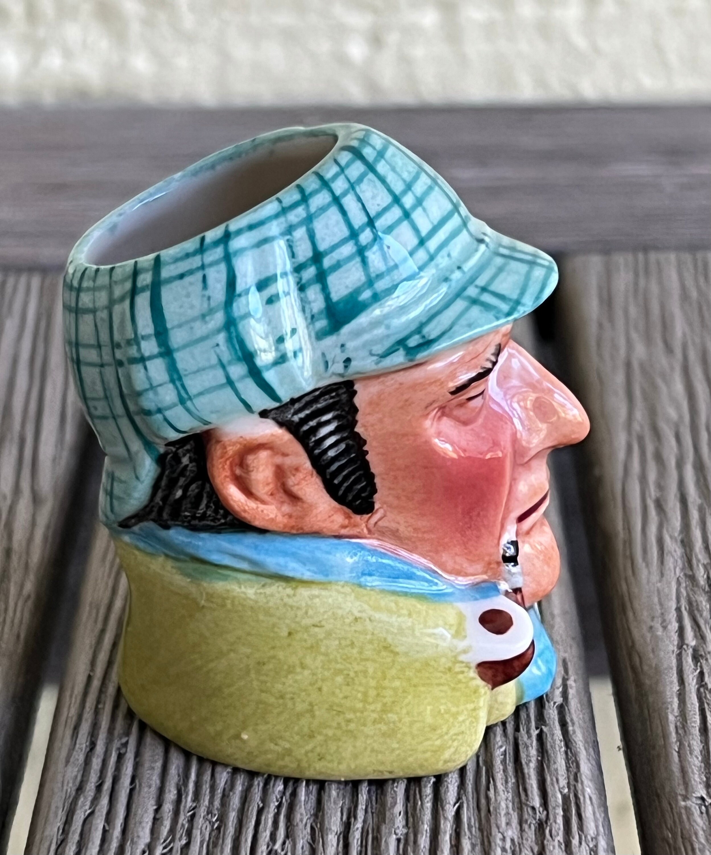 Sherlock Holmes Miniature Toby Mug by Peter Jackson Franklin - Etsy