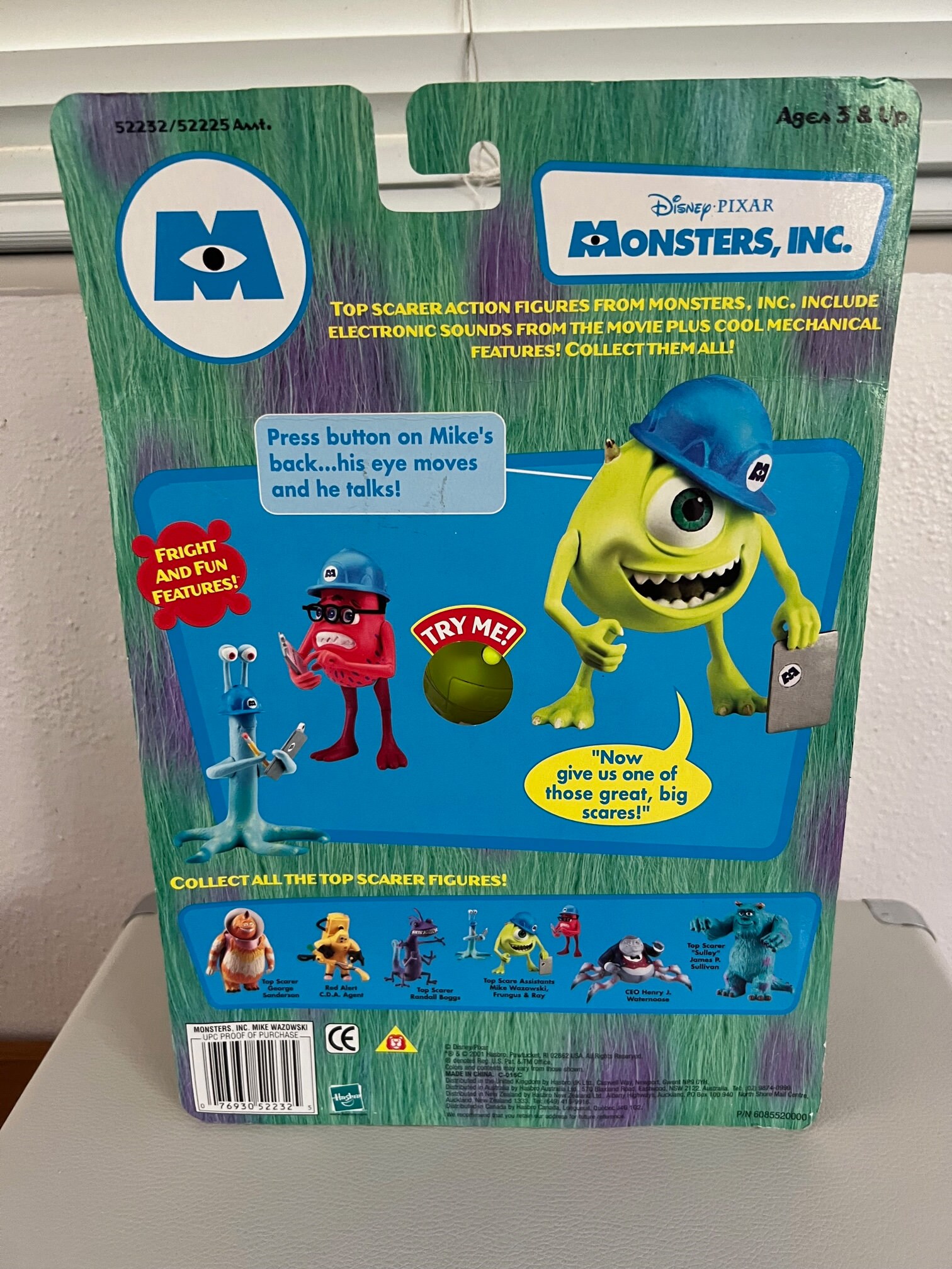 Disney Pixar Monsters Inc. Monsters Inc. Top Scare Assistants - Etsy