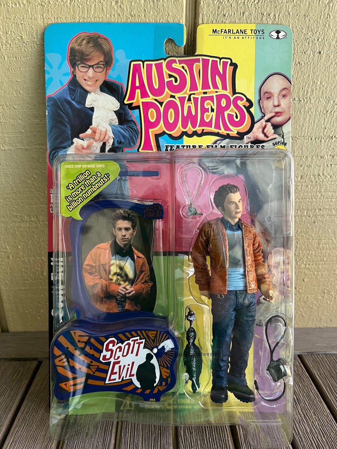 Scott Evil Austin Powers Action Figure Series 2 Mcfarlane Toys 1999 NEW ...