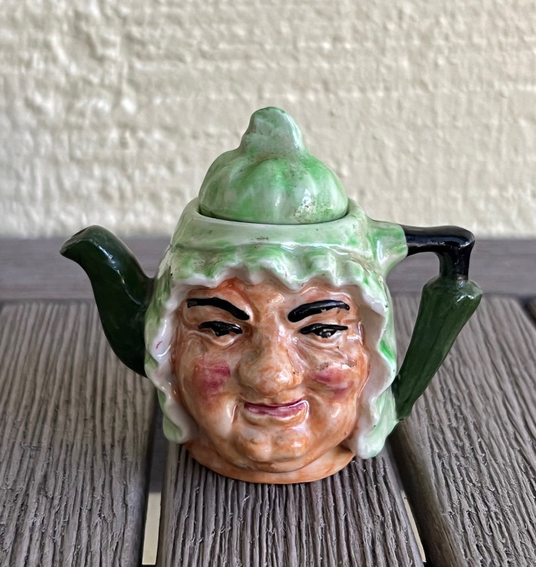 Artone Pottery Double Sided Dickens Character Jug Mini Teapot - Sairey ...