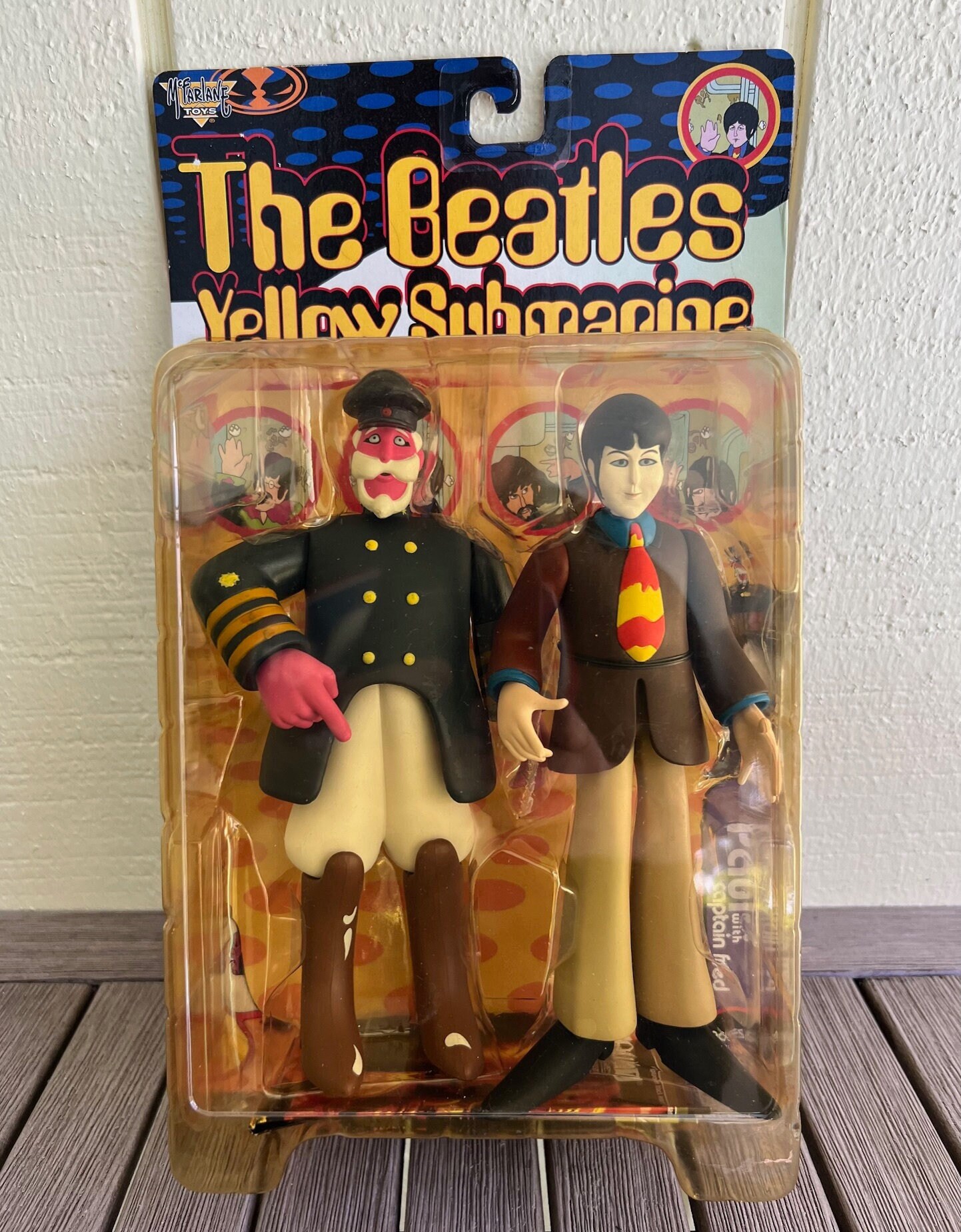 The Beatles Paul With Captain Fred Mcfarlane Yellow Submarine - Etsy