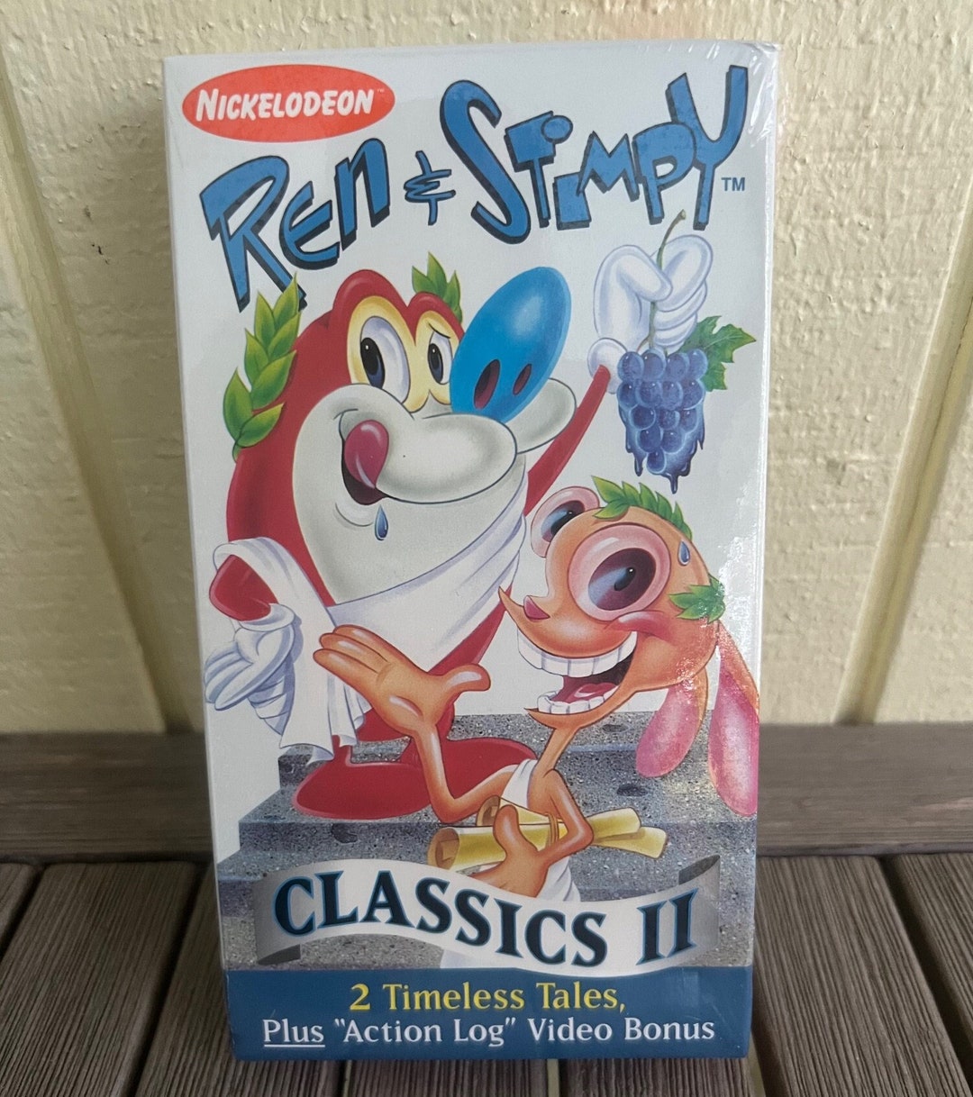 Ren and Stimpy TV Show Classics II VHS Tape Nickelodeon Factory Sealed ...